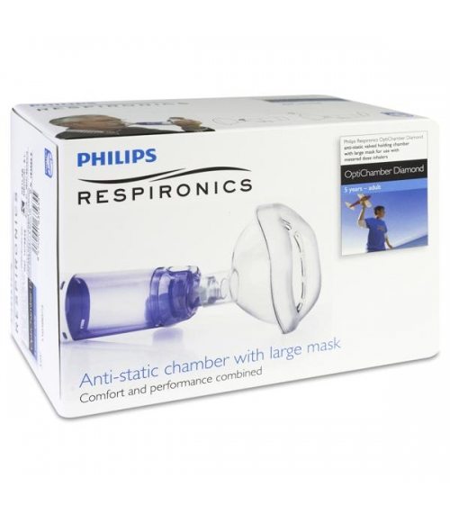 OPTICHAMBER DIAMOND CAMARA DE INHALACION Y MASCARILLA ADULTOS