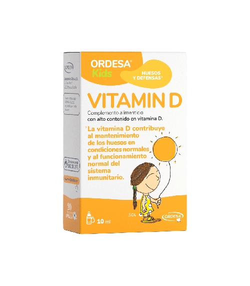 Vitamin D 10 ml | FarmaciaVizcaino.com