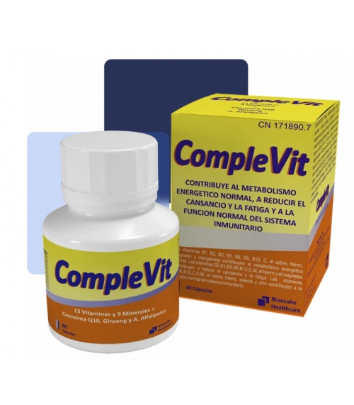 COMPLEVIT DUPLO MULTIVITAMÍNICO CON COENZIMA Q10 2 X 60 COMPRIMIDOS