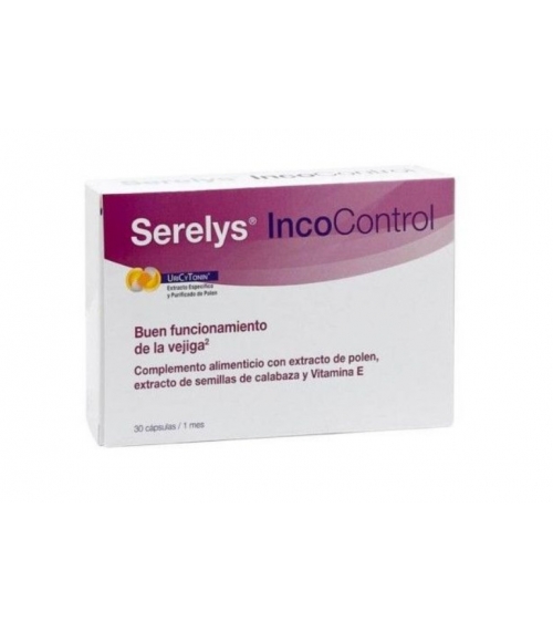 Serelys Incocontrol 30 Capsulas | FarmaciaVizcaino.com