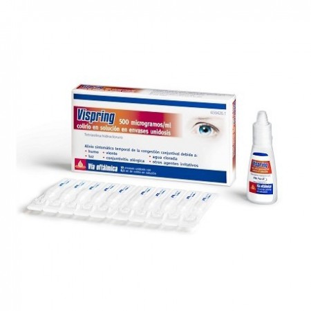 VISPRING 0.5 MG/ML COLIRIO 10 MONODOSIS SOLUCION 0.5 ML
